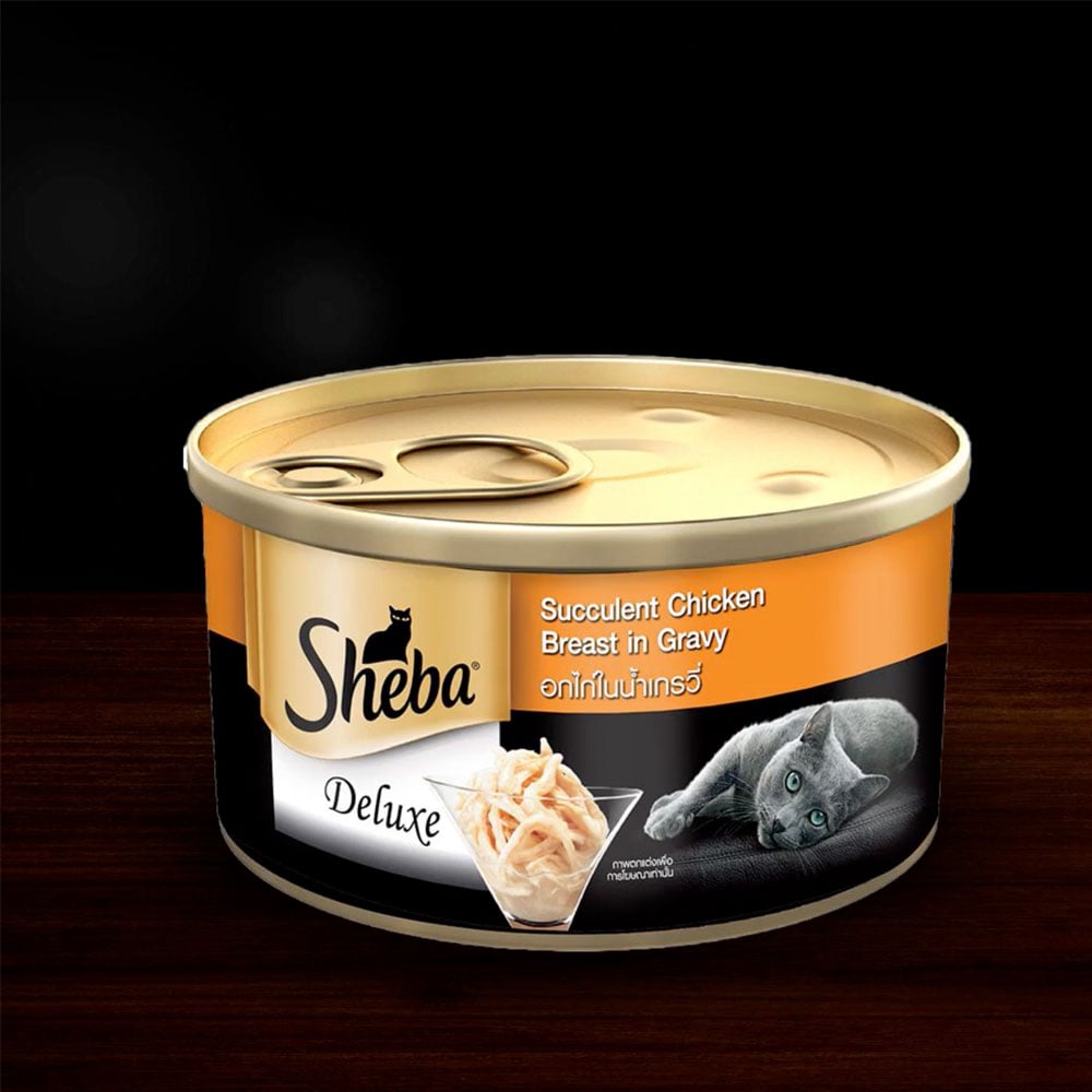 Sheba Deluxe Wet Cat Food - Chicken Breast in Gravy Price - Buy Online ...