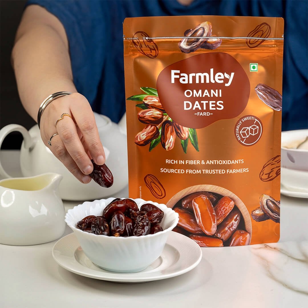 Farmley Fard Omani Dates (Khajur) Price - Buy Online at ₹254 in India