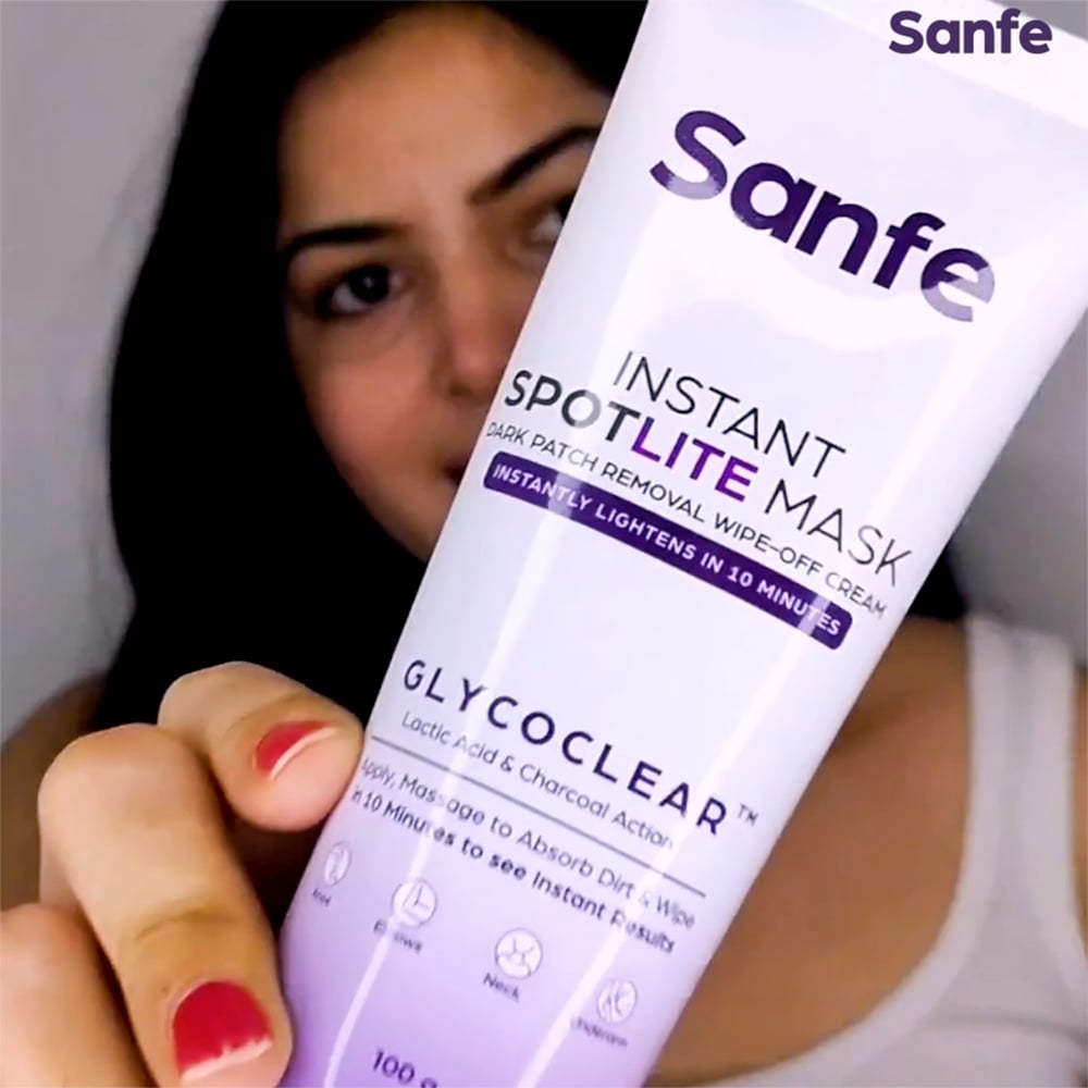 Sanfe Instant Spotlite Mask Face Mask Price - Buy Online at ₹549 in India
