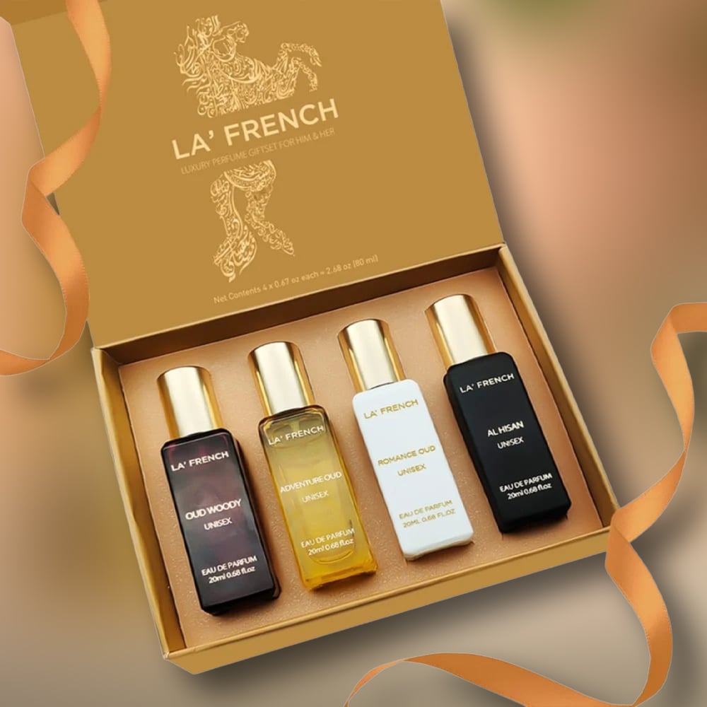 La French Oud Unisex Perfume Gift Set Price - Buy Online at Best Price ...
