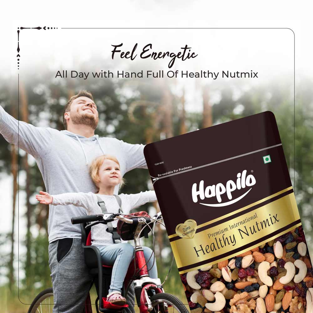 Happilo Premium Healthy Nutmix Dry Fruit Mix Price - Buy Online at ₹296 ...