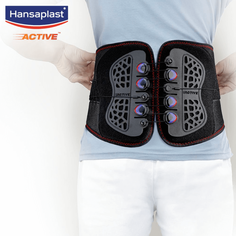 Hansaplast Active Lace Pull LS Back Support Belt - One Size Price - Buy ...