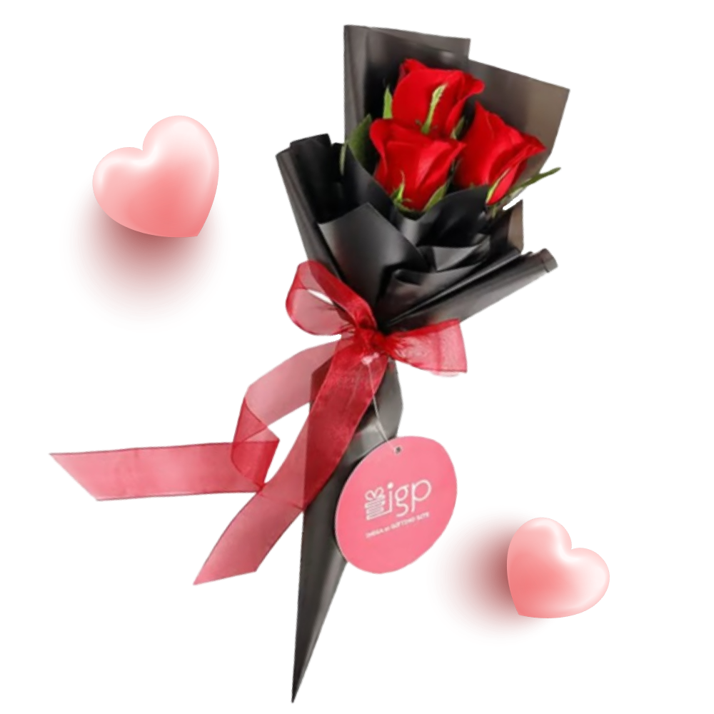 IGP - Captivating Red Roses Mini Bouquet Price - Buy Online at ₹219 in ...
